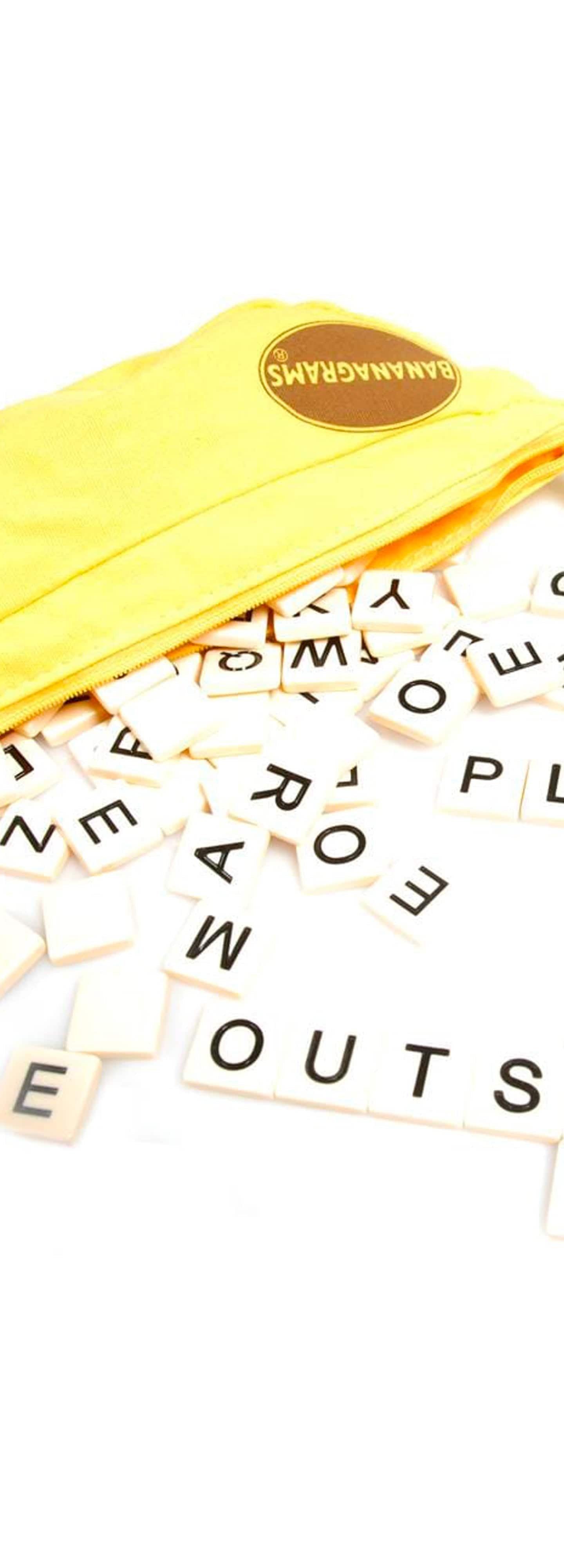 Bananagrams - A Word Game with Tiles Perfect for Tents