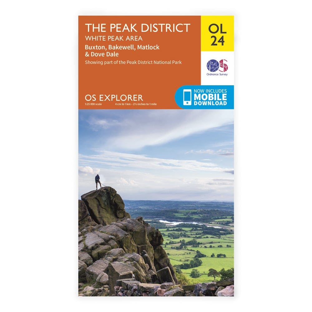 OS Explorer OL24 - Peak District, White Peak