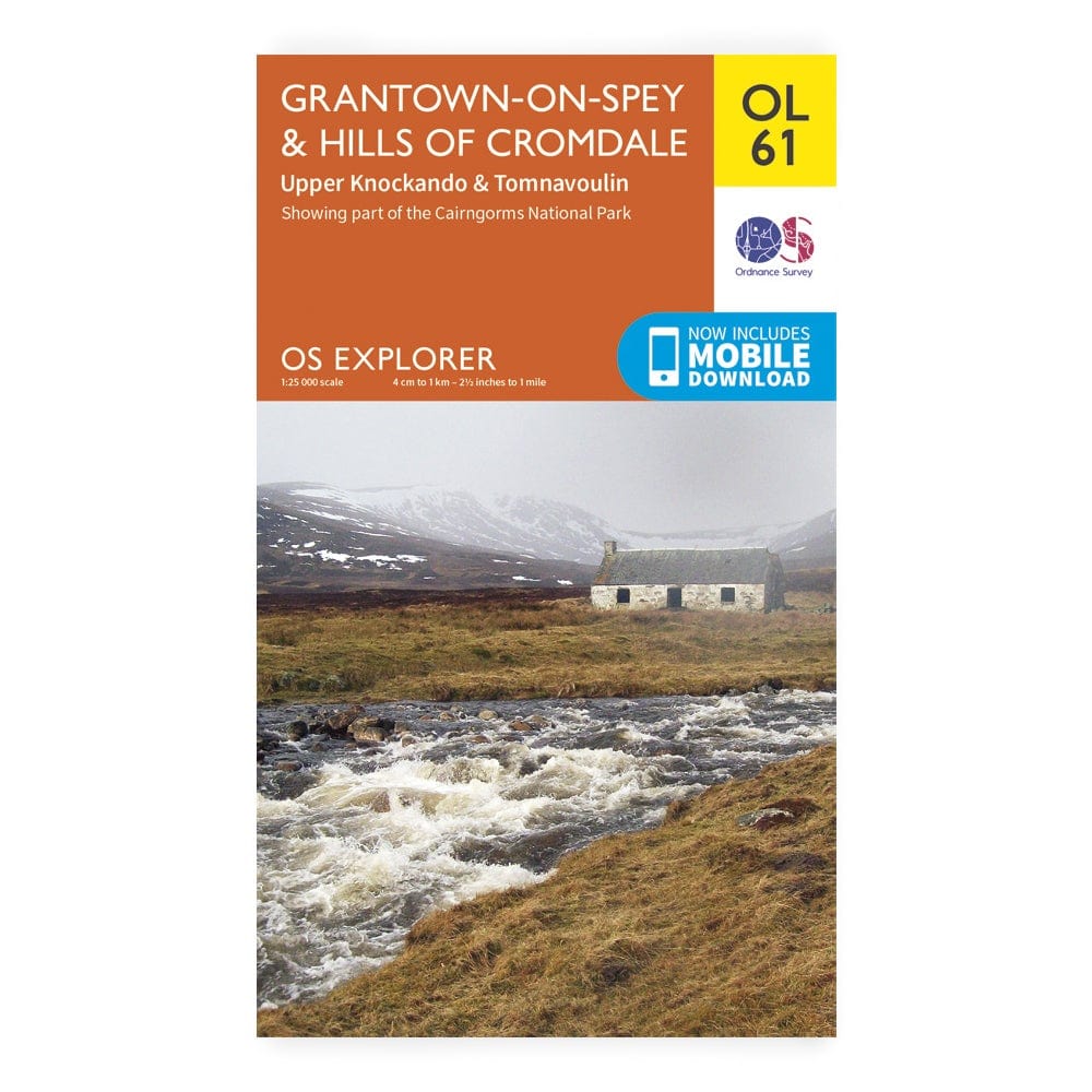 OS Explorer OL61 - Grantown-on-Spey & Hills of Cromdale