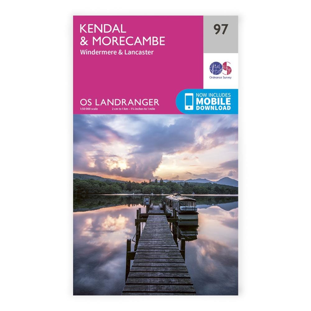 OS Landranger 97 - Kendal and Morecambe