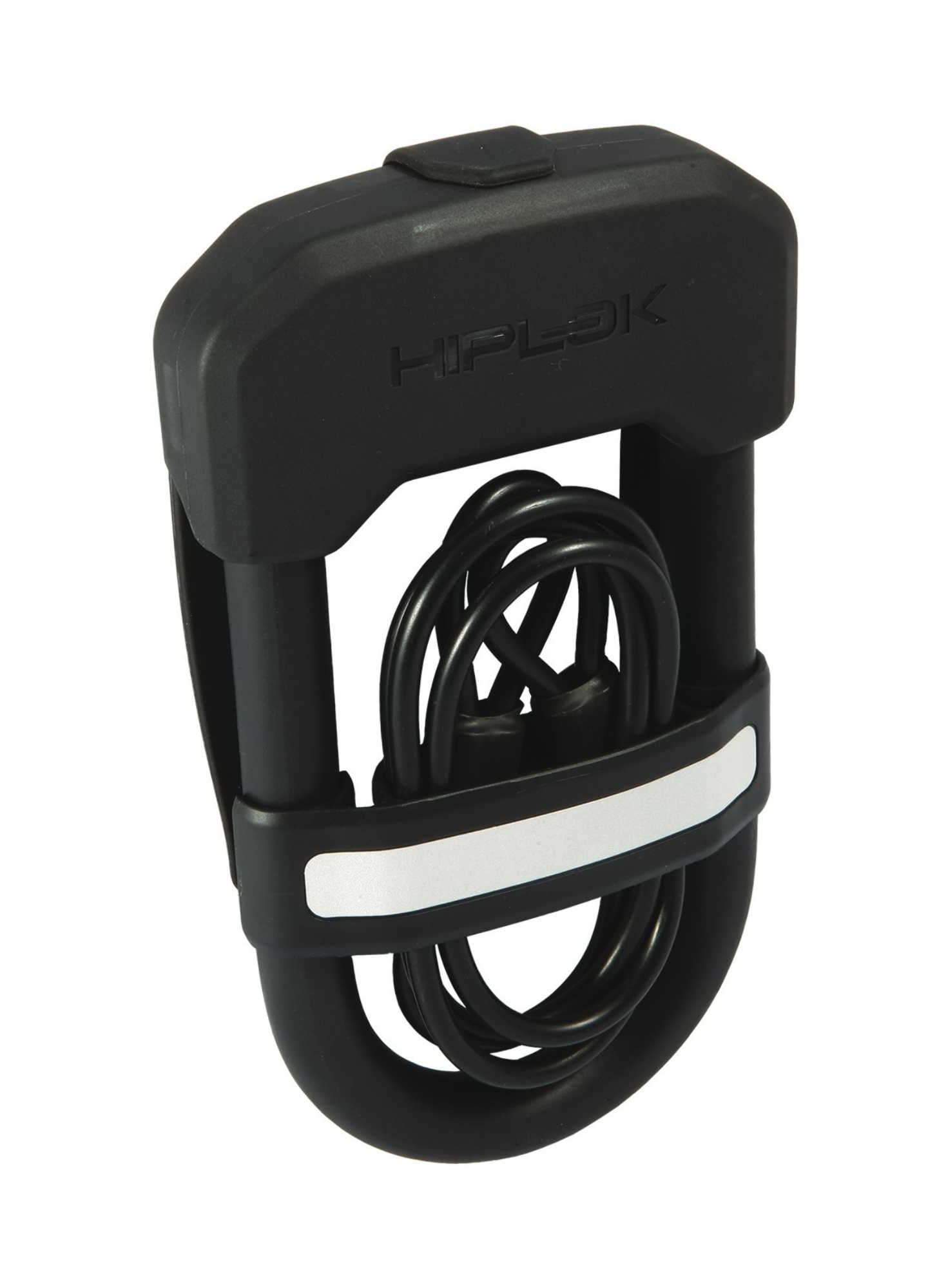 Hiplok DC Lock & Cable Silver Rated Compact D Lock